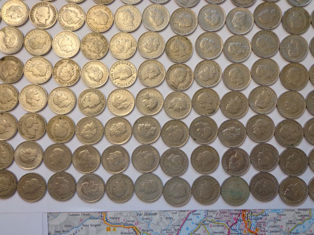 Münzen, Geld, Rappen, Franken, Sammlung, Antik | Kaufen auf Ricardo