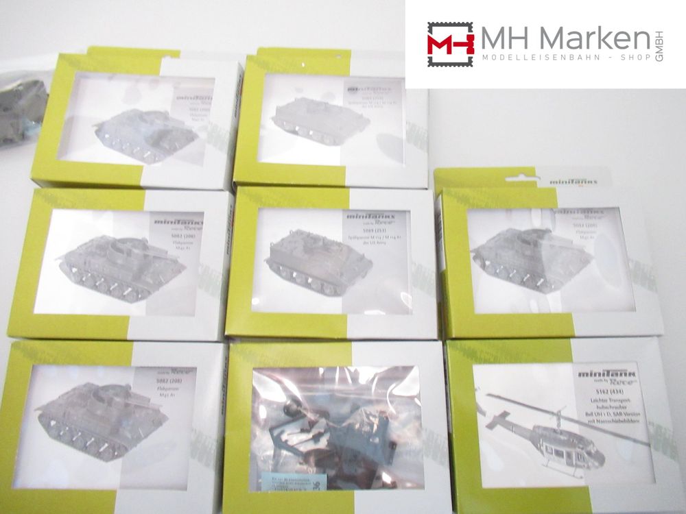 Roco 4 x 5082, 3 x 5089, 1 x 5162, MiniTanks H0 (Gebraucht) in Basel ...