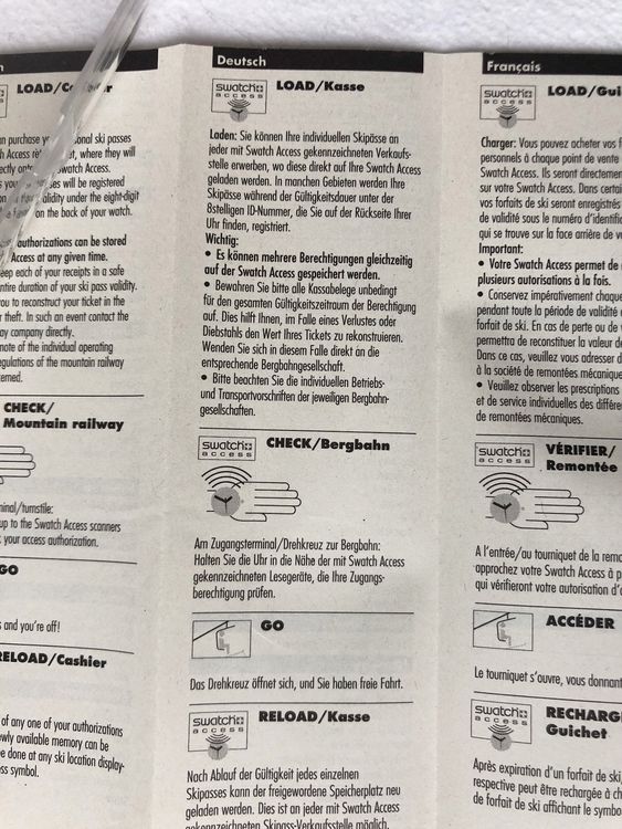 swatch KeyWatch Function (Neu (gemäss Beschreibung)) in St.Gallen für ...