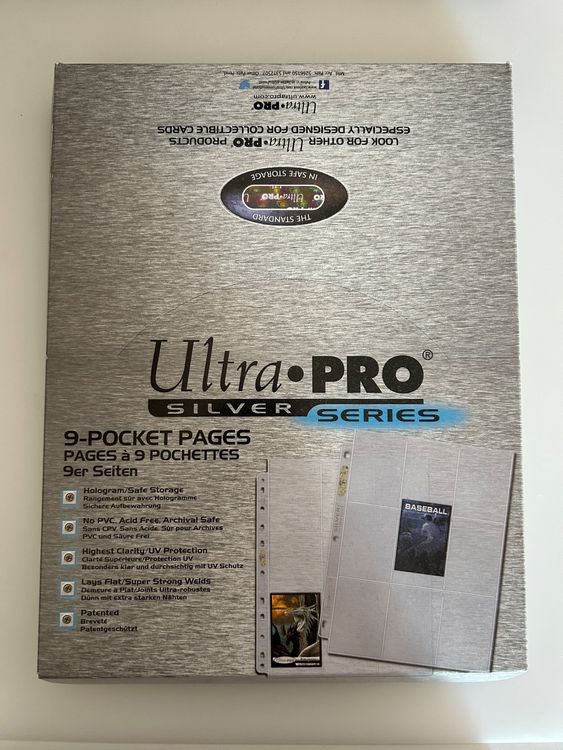 Ultra Pro 9 Pocket Pages silver series (Gebraucht) in Ehrendingen für ...