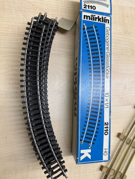 Märklin K Gleise H0 2110 10 stk | Kaufen auf Ricardo