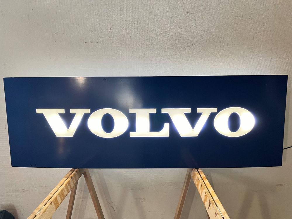 Volvo Leuchtwerbung LED für den Volvo Fan | Kaufen auf Ricardo