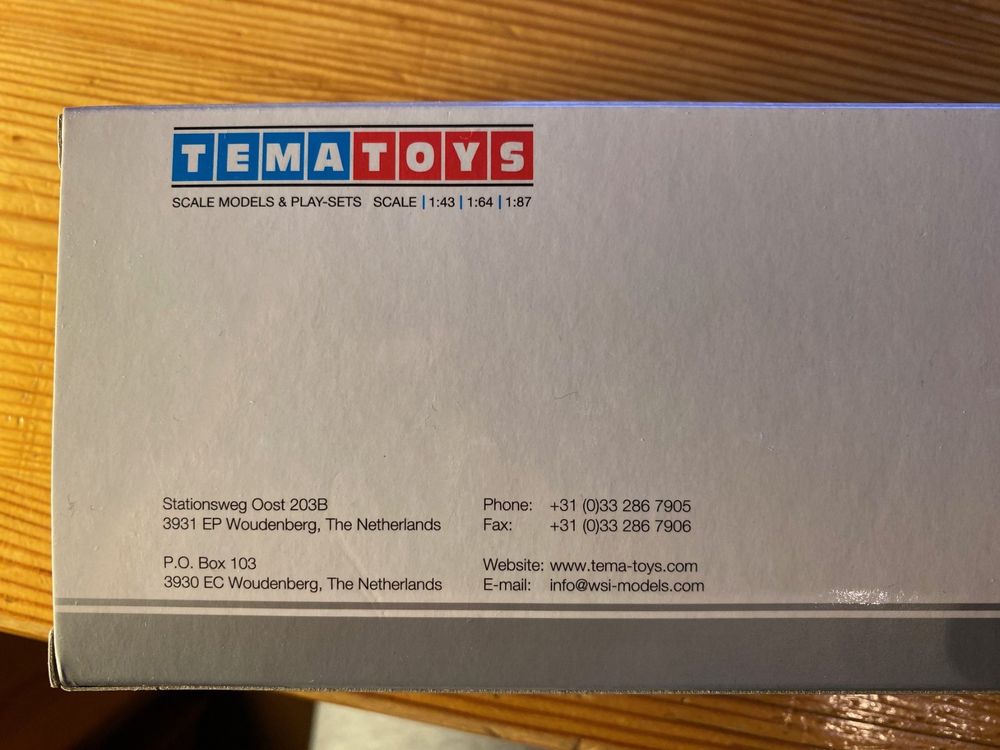 TEMA LKW-Modell, 1:87 MB Actros, Galliker (Neu und originalverpackt) in ...