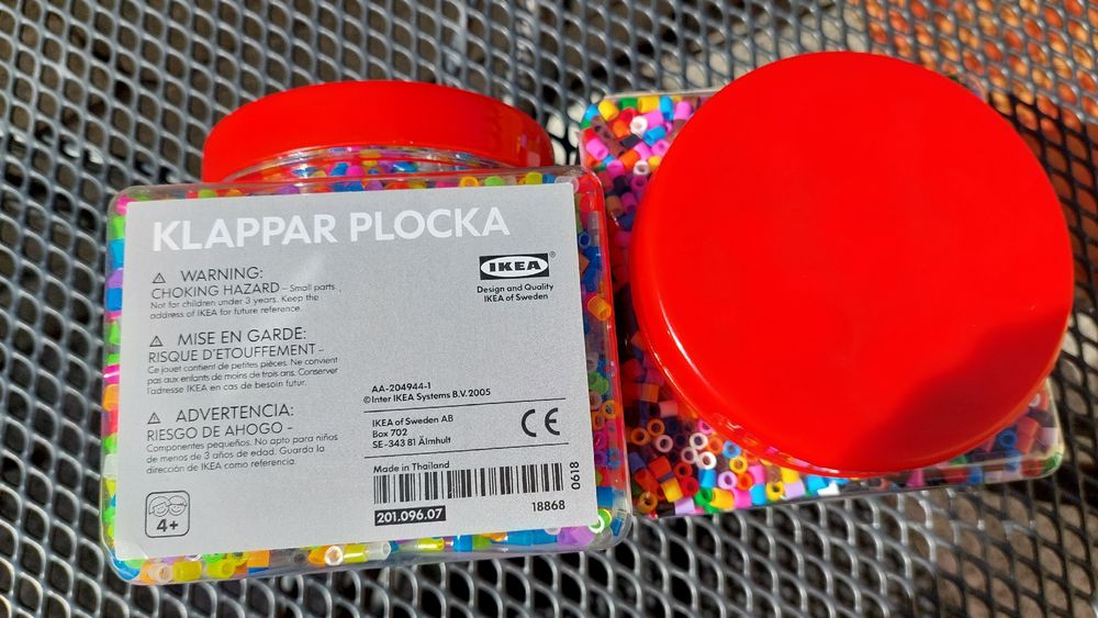 2 Ikea Klappar Plocka Bügelperlen , Komplett, Neuwertig! (Neu (gemäss ...