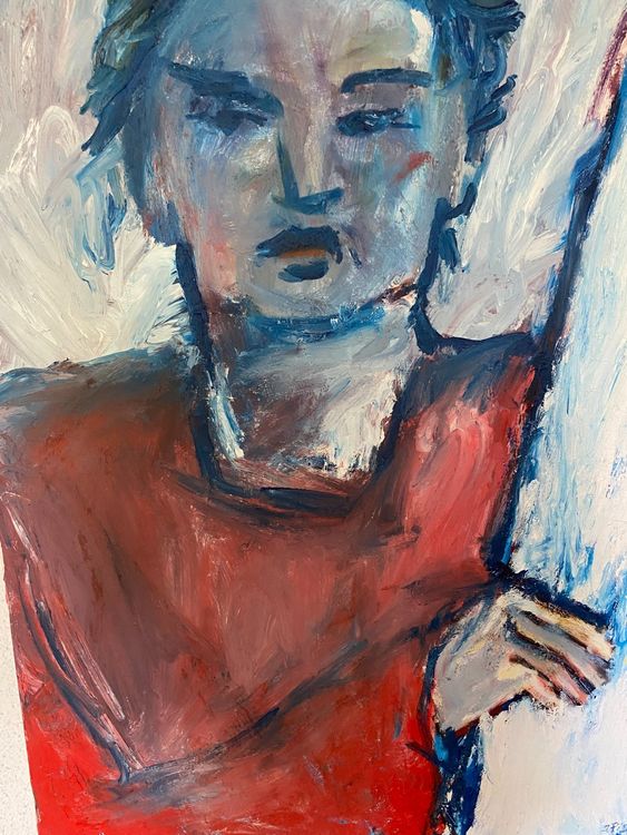 Piguet J.L. Grosses Selbstportrait Oel a.Leinw. sign. dat. | Kaufen auf Ricardo