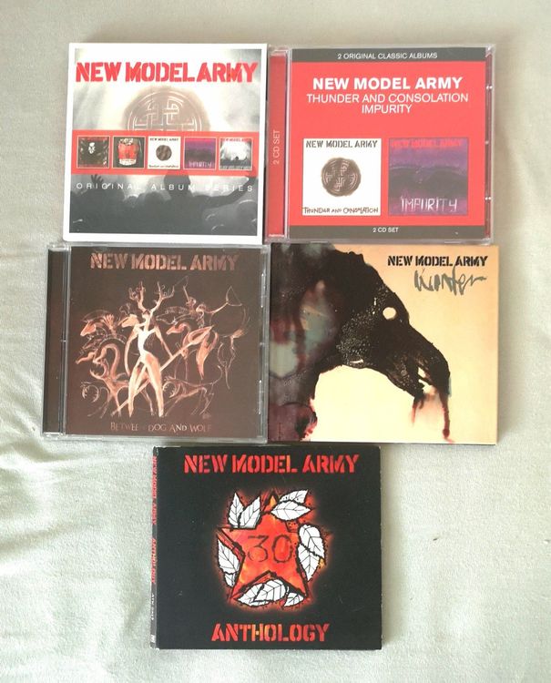 5x NEW MODEL ARMY CDs | Kaufen auf Ricardo