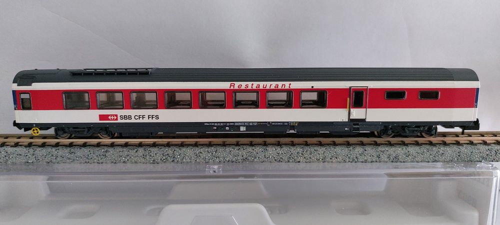 Fleischmann SBB WRm Restaurant EW IV o. PANTO 890325 (Neu und ...