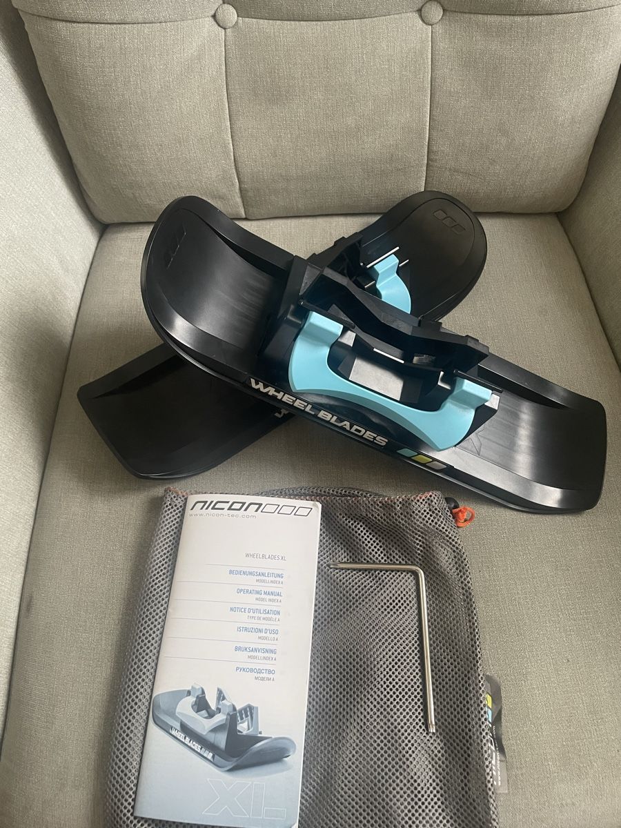 Nicon Wheelblades XL - Skipaar für Kinderwagen und mehr! (Gebraucht) in ...