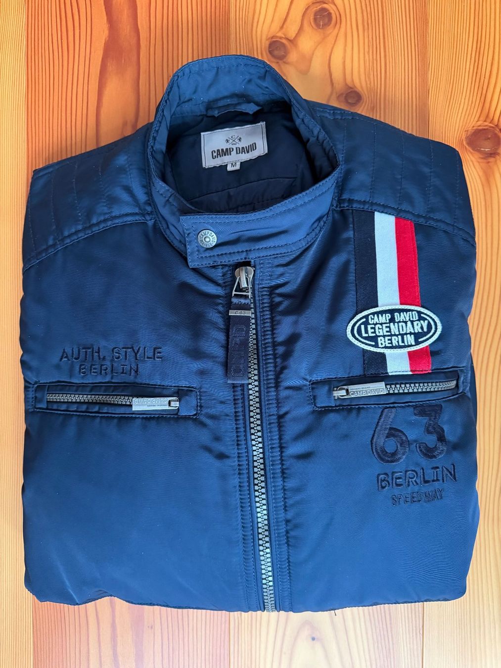 Jacke Herren Camp David Legendary Berlin - Grösse M (Gebraucht) in ...