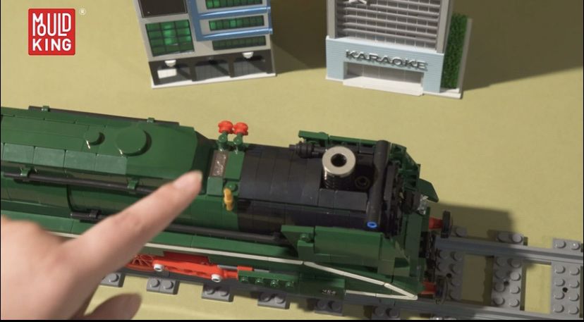 Mould King Rc-Eisenbahn / Zug Dampf 2348 Teile Lego Komp.Neu | Kaufen ...