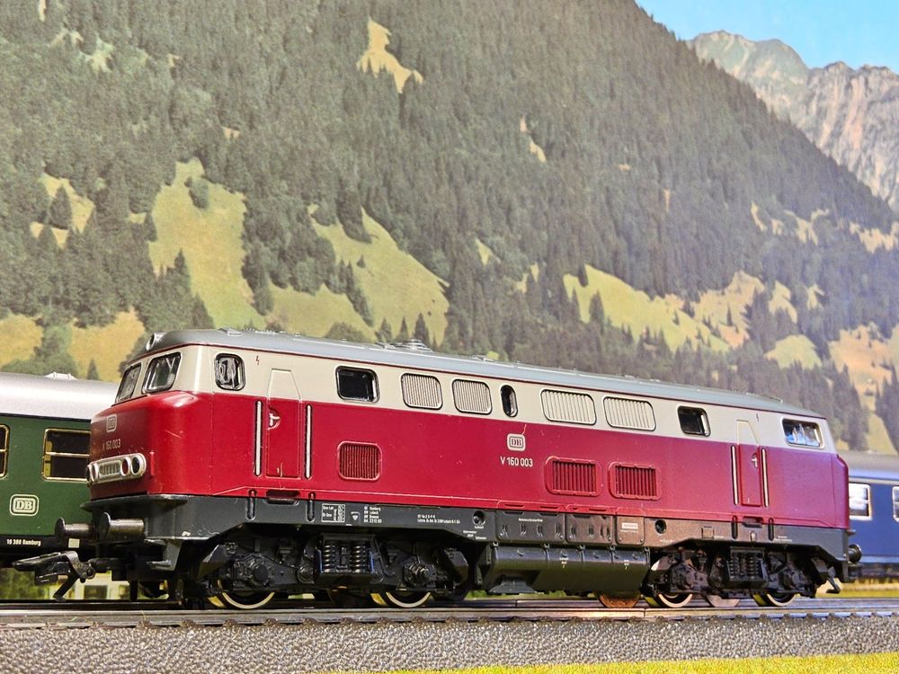Märklin 2664 _ 5 tlg. Schnellzugwagen Set V160 Lollo digital (Gebraucht ...