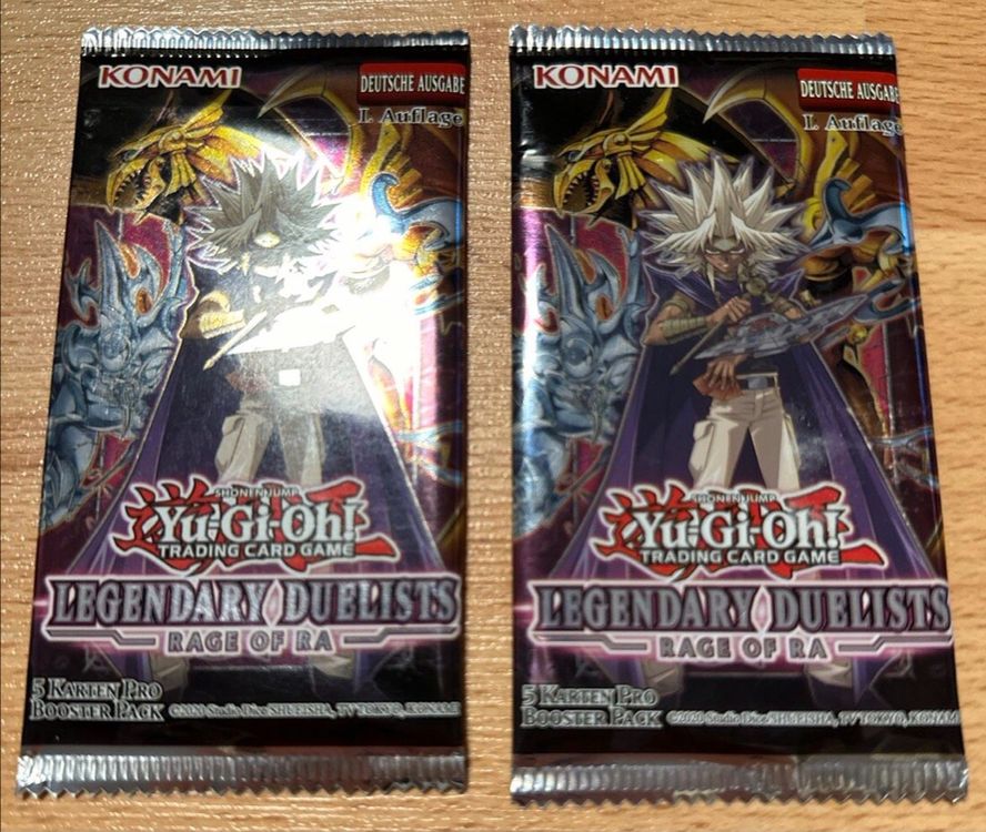 YuGiOh 2 Booster Legendary Duellist Rage of Ra! (Neu und originalverpackt) in Altstätten SG für ...