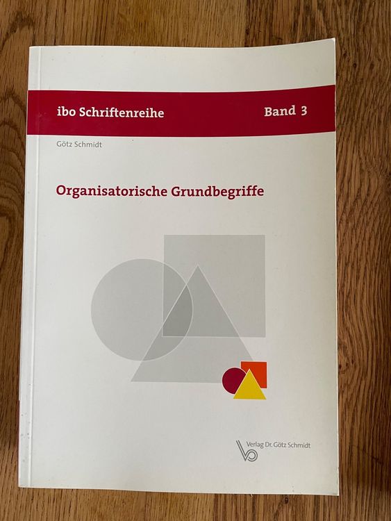 Organisatorische Grundbegriffe | Kaufen auf Ricardo