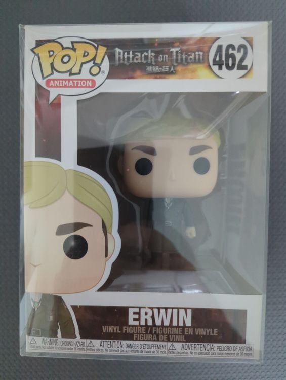 Funko Pop Attack on Titan Erwin 462 (Neu (gemäss Beschreibung)) in Unterrindal für CHF 28 – nur ...
