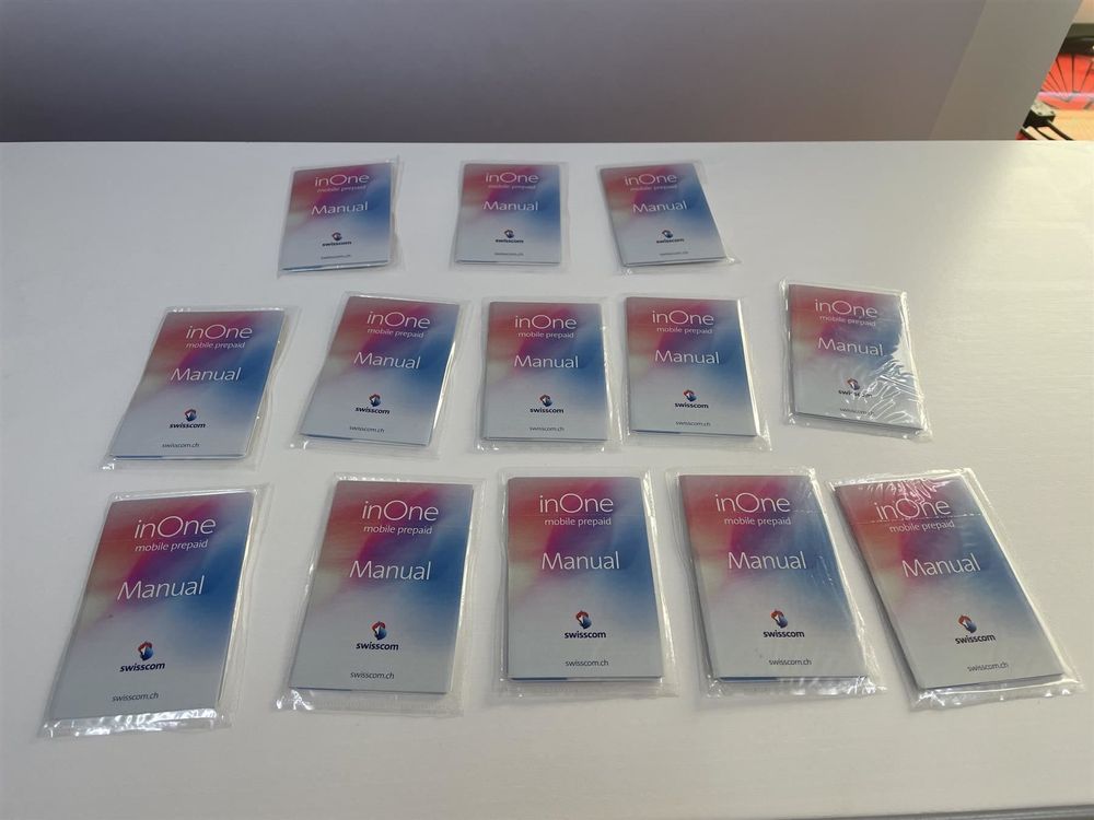 13 Stk. Swisscom SIM karten (Neu und originalverpackt) in Krinau für CHF 44 – mit Lieferung auf ...