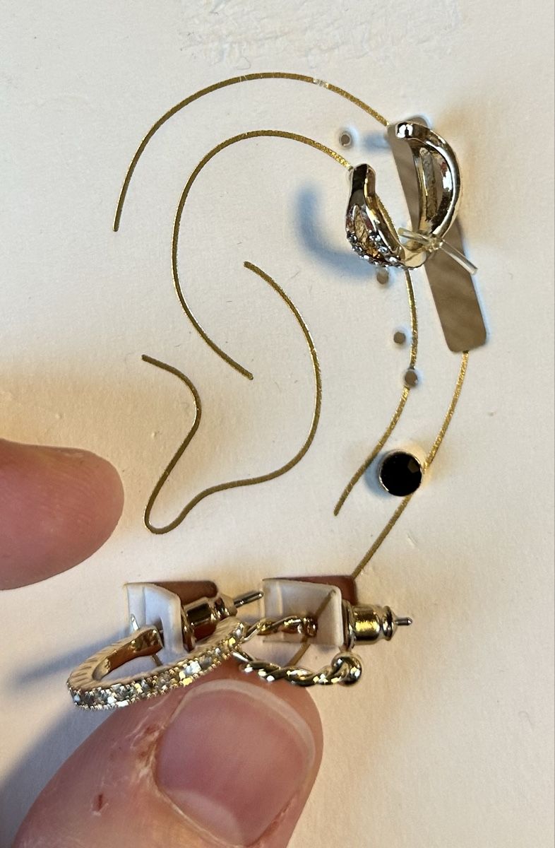 GOLD PLATED Ohrschmuck Set, NEU - TOP! (Neu und originalverpackt) in ...