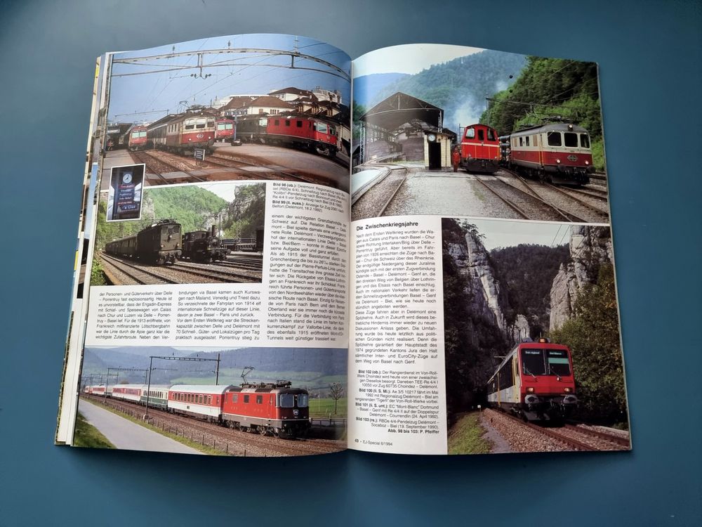 Eisenbahn Journal Spezial Schweizer Jura Bahnen (Gebraucht) in Birrwil für CHF 9 – mit Lieferung ...