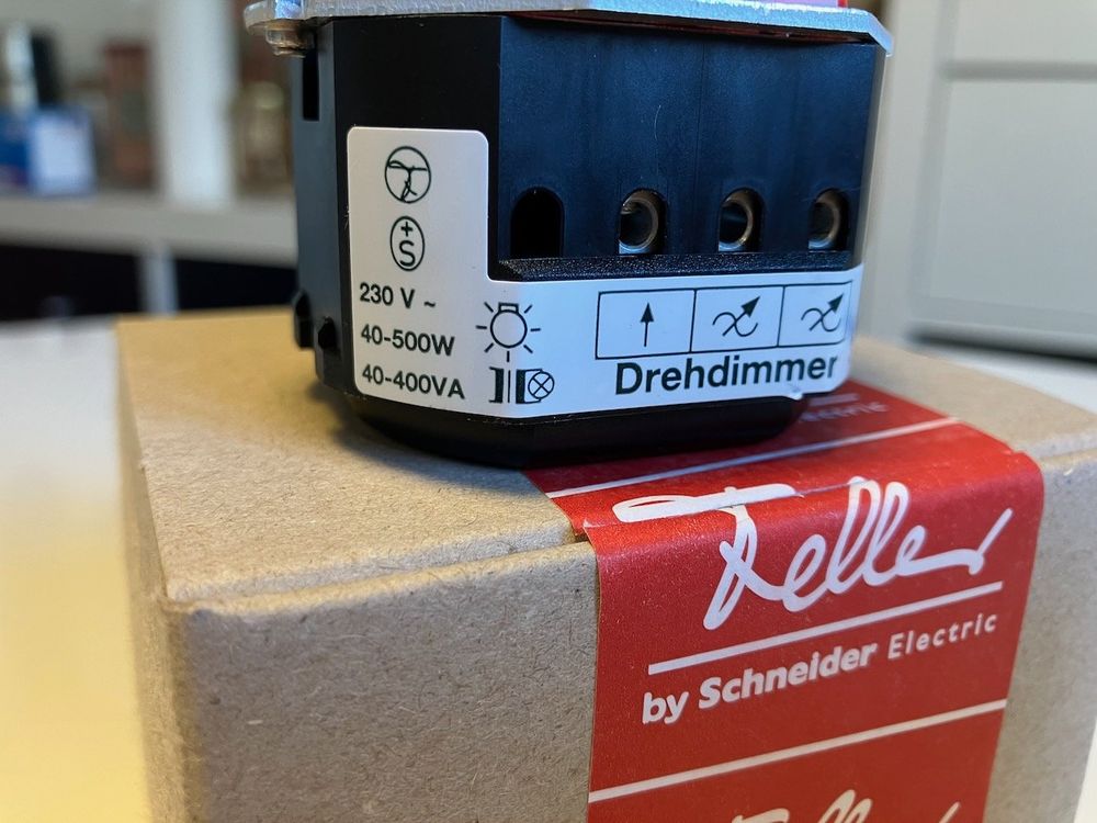 Drehdimmer von Feller 30583 (40-500w) R/L (Gebraucht) in Agarone für ...