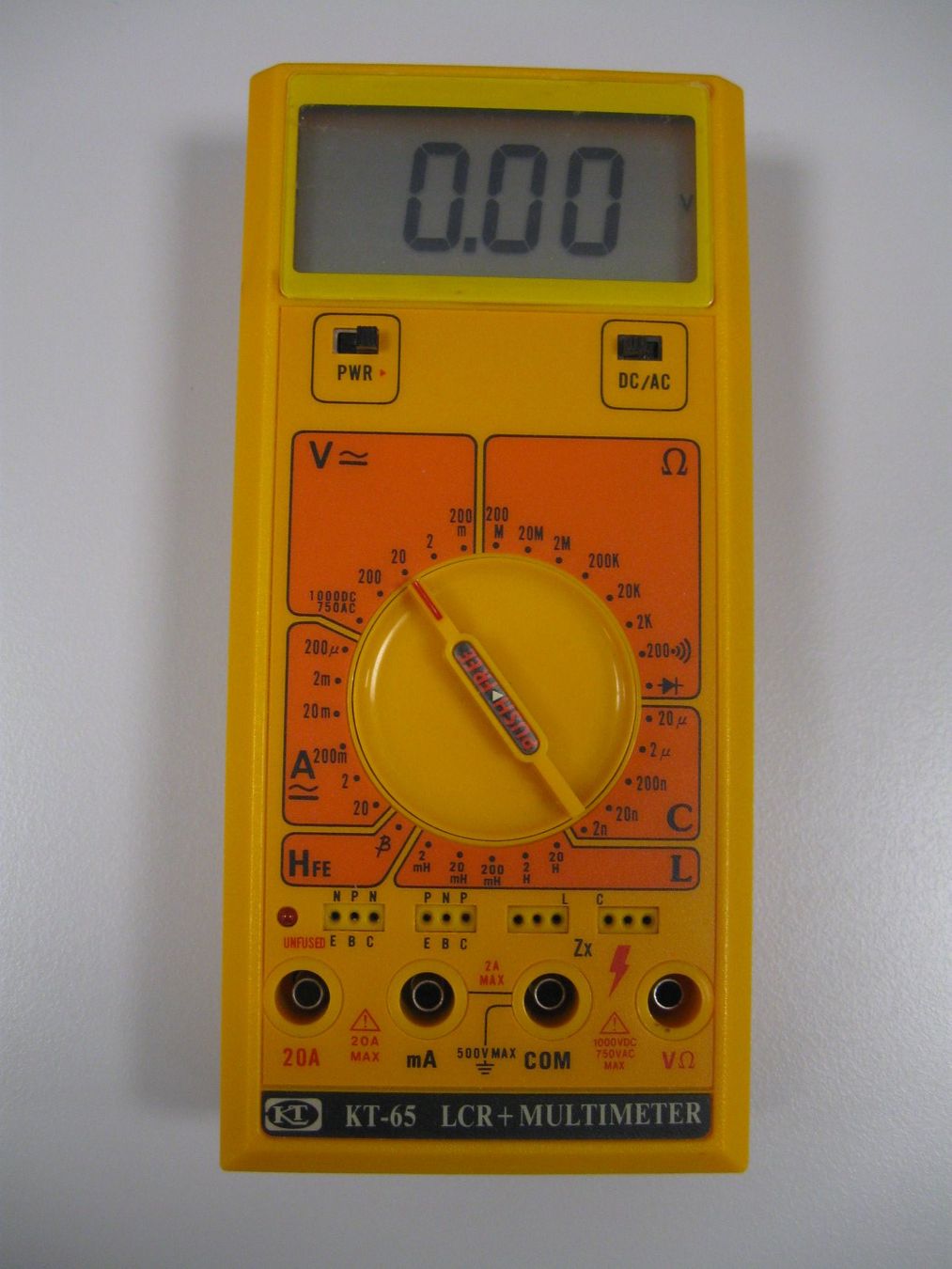 2x PROFITEC KT-65 Digital-Multimeter Messgerät Vintage Folie (Neu ...