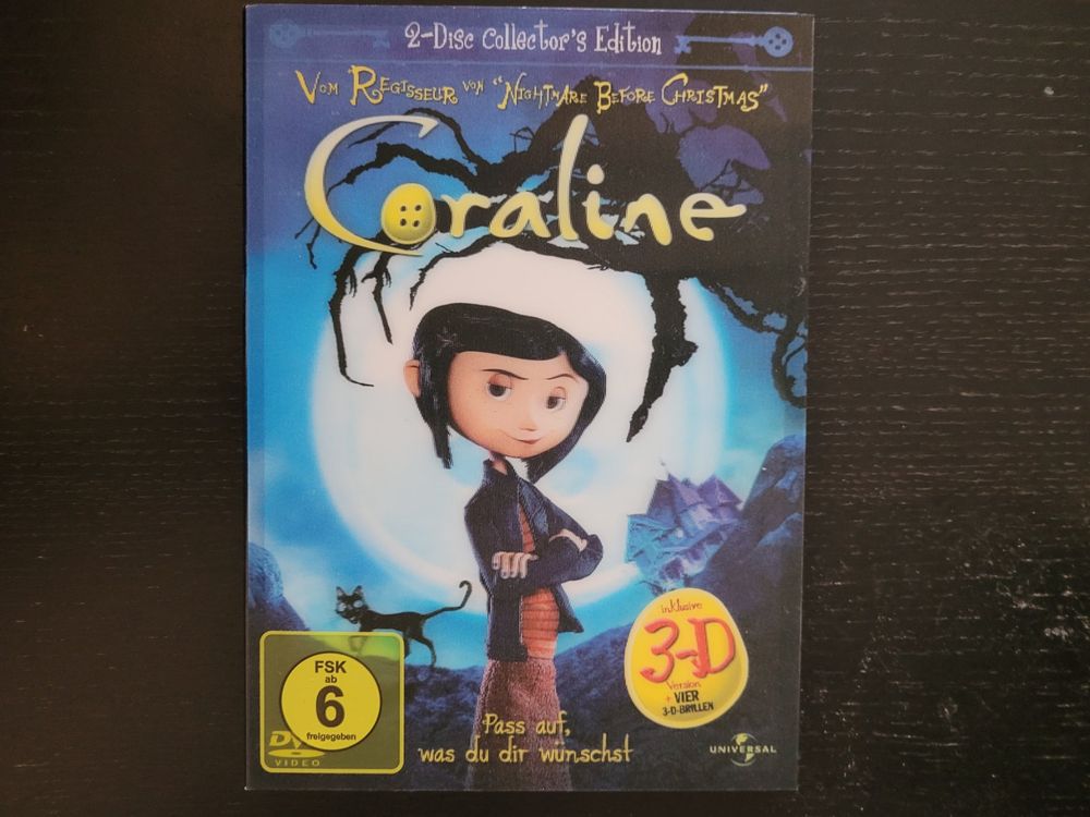 Coraline dvd (Gebraucht) in für CHF 6 – mit Lieferung auf Ricardo kaufen
