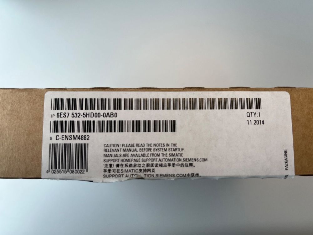 Siemens S7 Simatic S7 1500 Analog Output Module Aq 4xu I St Neu
