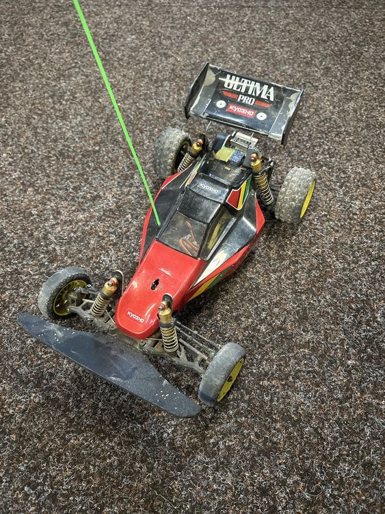 Kyosho Ultima Pro RC Buggy, Vintage Renner, Top Zustand! (56 | Kaufen ...