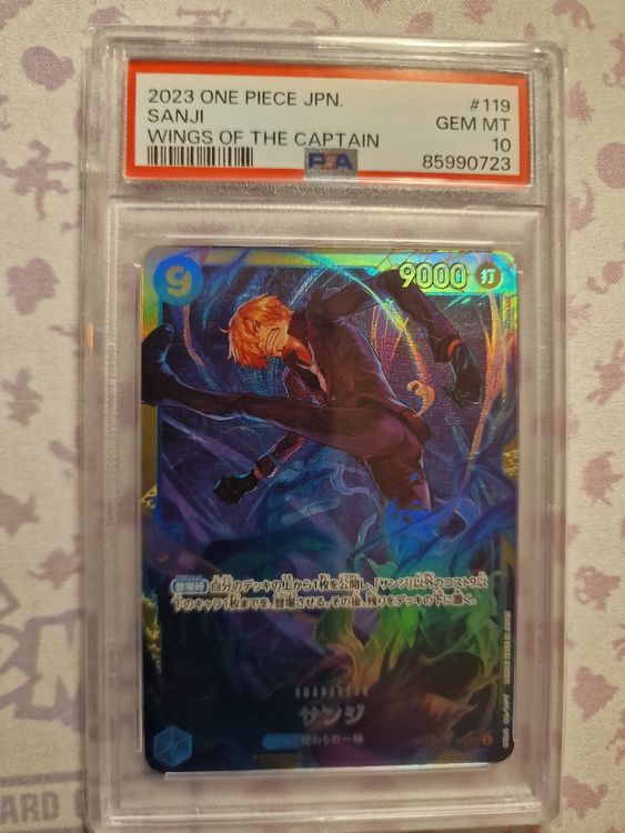 Sanji SEC OP06 PSA10 jap. One Piece Card Game TCG | Kaufen auf Ricardo