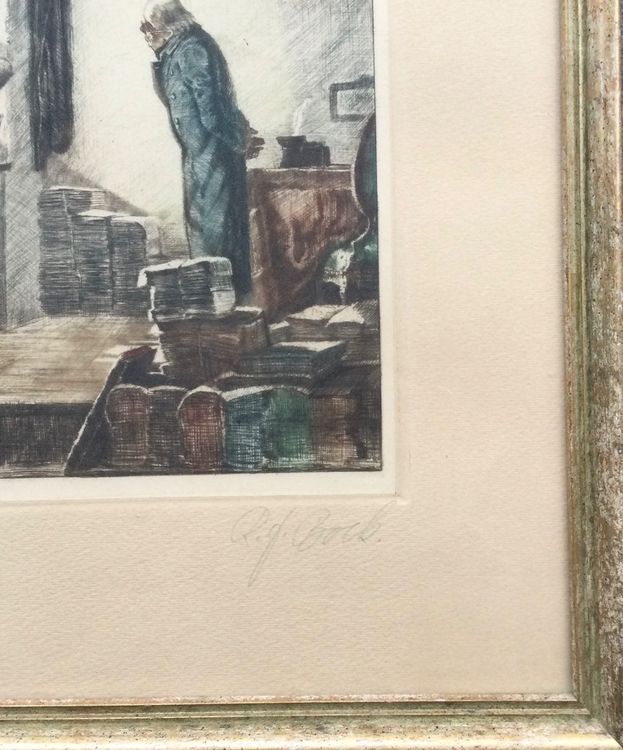 Münchner Künstler Radierung Unleserlich Signiert (Gebraucht) in Root für CHF 5 – mit Lieferung ...