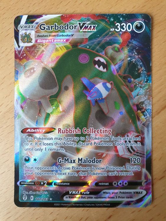 Garbodor VMAX Evolving Skies (Neu (gemäss Beschreibung)) in Winterthur ...