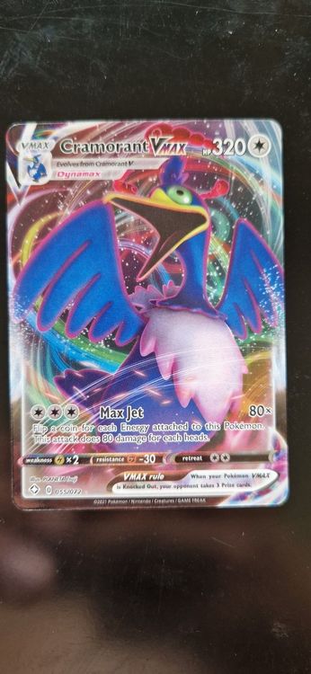 Pokemon Cramorant Vmax | Kaufen auf Ricardo