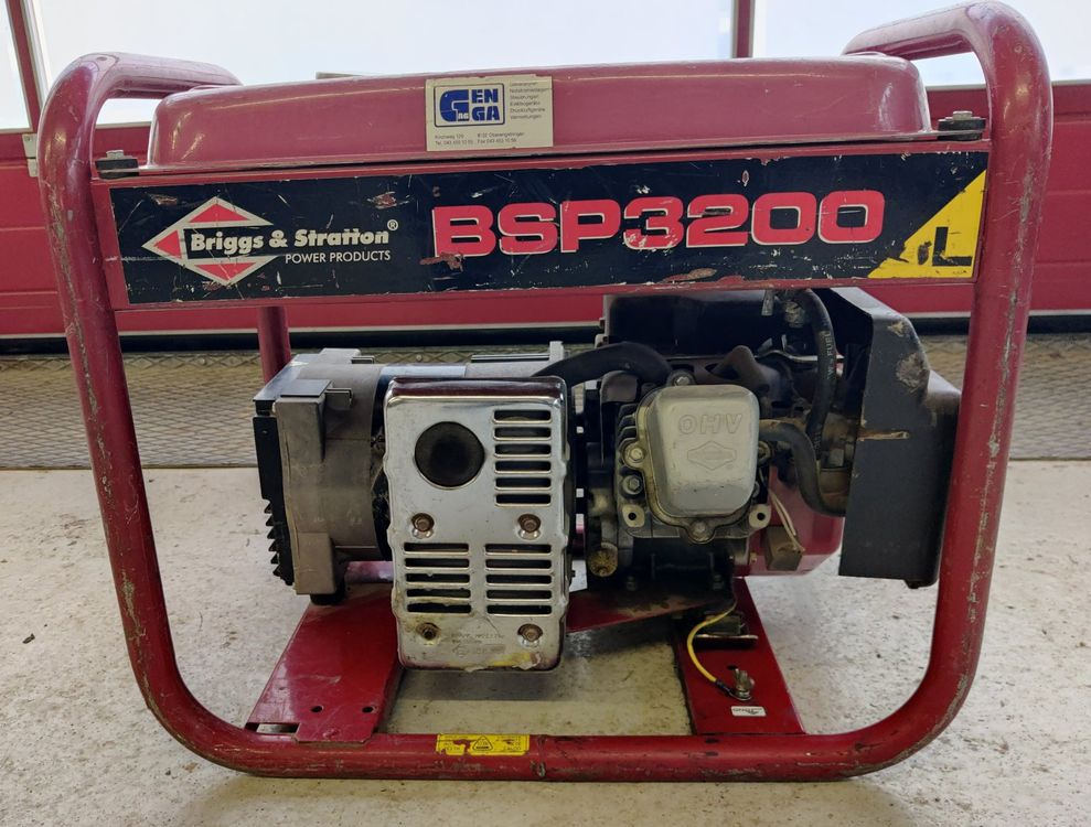 Generator BRIGGS & STRATTON® BSP3200 (2004) / Benziner | Kaufen auf Ricardo