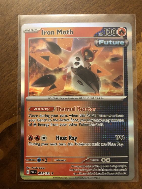 Pokemon Karte Iron Moth ab 1.- (Neu und originalverpackt) in Worb für ...