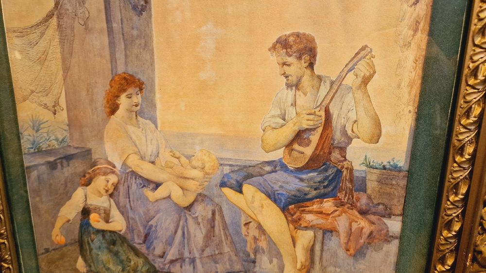 AQUARELL GEMÄLDE SIGNIERT (Gebraucht) in BERN für CHF 350 – nur Abholung auf Ricardo kaufen