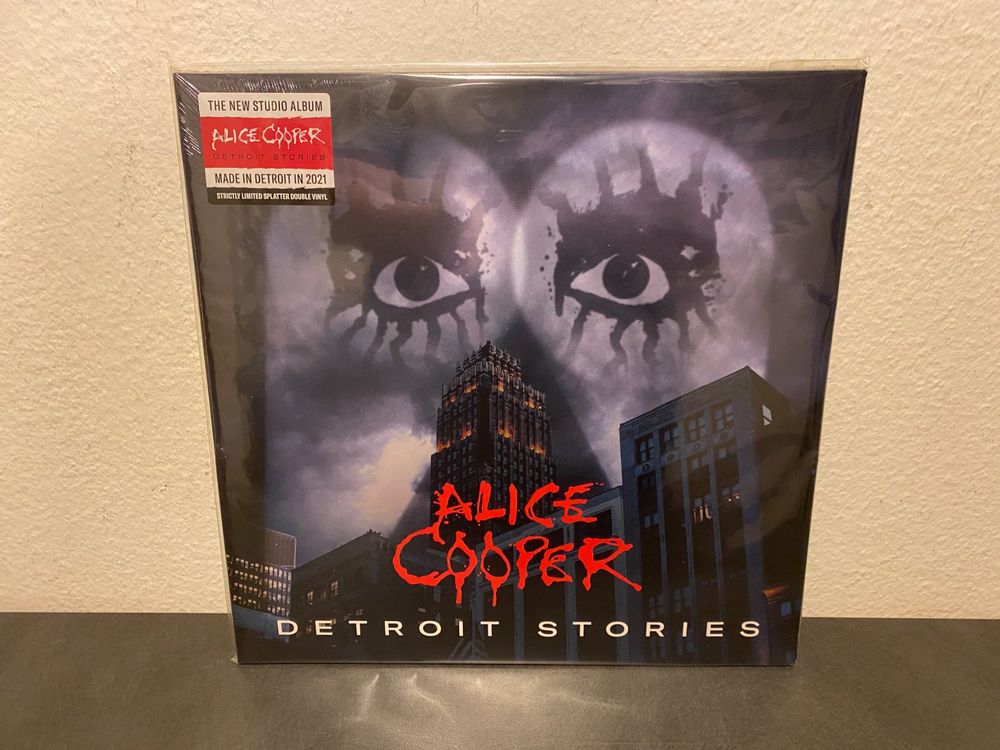 ALICE COOPER - DETROIT STORIES - SPLATTER VINYL-SEALED (Neu und ...