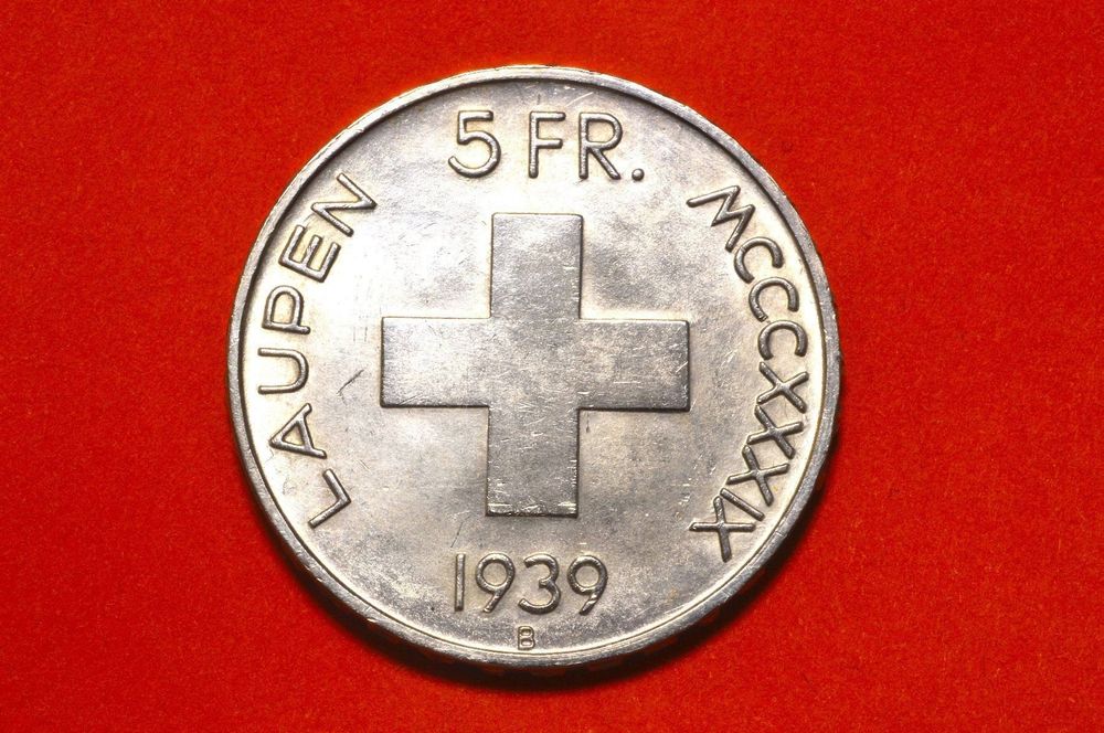 5 Franken 1939 Laupen (Gebraucht) in Oberglatt ZH für CHF 98 – mit Lieferung auf Ricardo kaufen