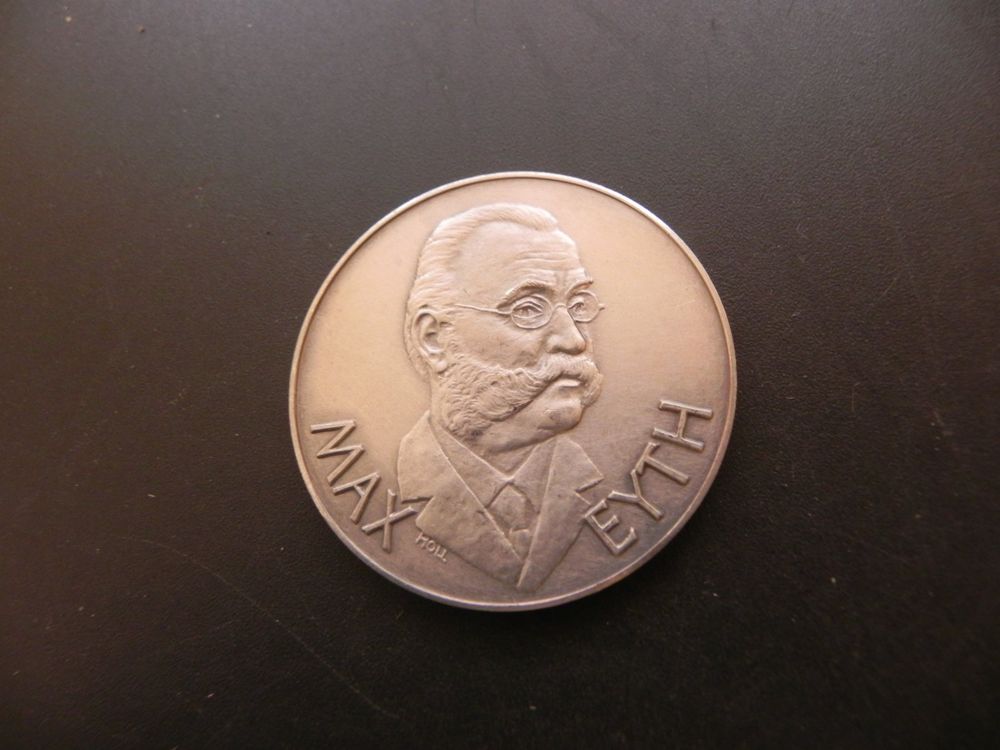 Medaille Max Aydt 1836 - 1906 - Feinsilber (1.000) 26 g (Gebraucht) in ...