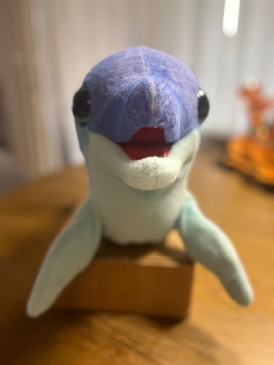 Hasbro FurReal Dimples, mein lustiger Delfin, Kuscheltier | Kaufen auf ...