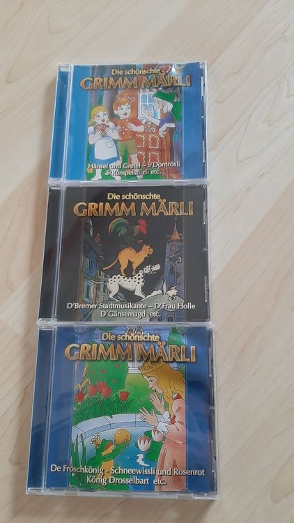 K..108 R) Grimm 3er Set Märli Mundart Märchen Gebrüder (Gebraucht) in ...