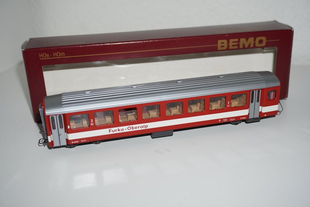 BEMO 3267 228 - FO Personenwagen B 4258 H0m (Gebraucht) in Matten b. Interl für CHF 25 – mit ...