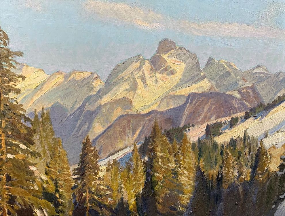 Ernst Hodel (1881-1955) grosses Gemälde (Gebraucht) in Root für CHF 1095 – mit Lieferung auf ...