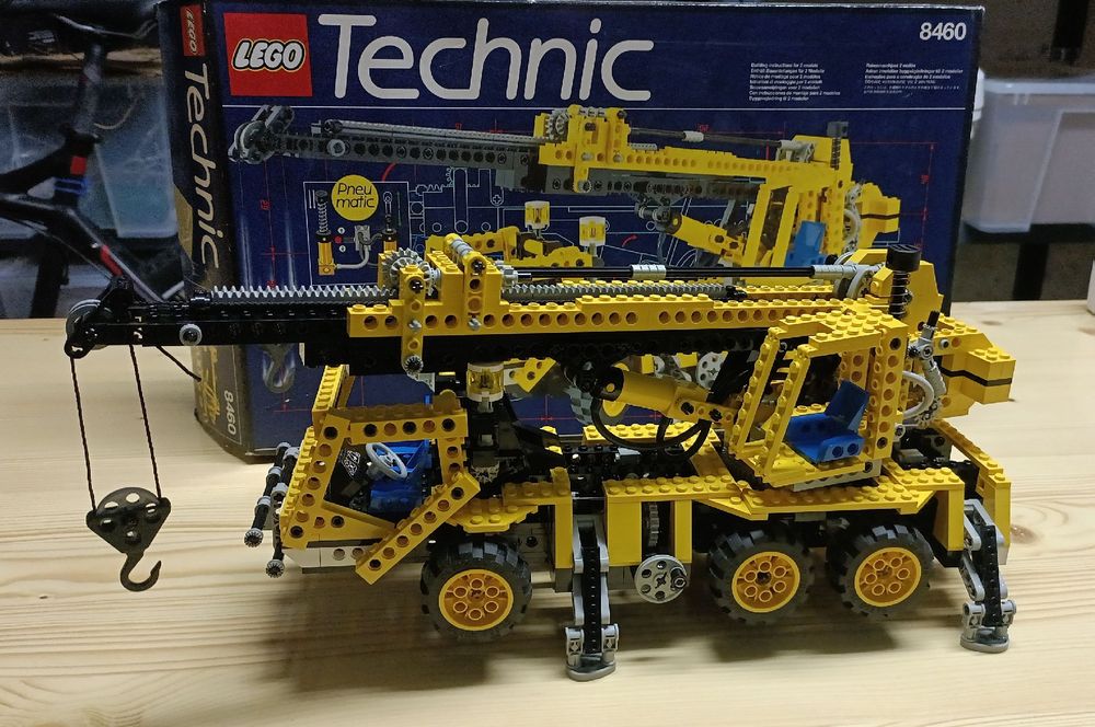 Pneumatischer Kran, Lego Technic Kran 8460 (Gebraucht) in Oberrüti für ...