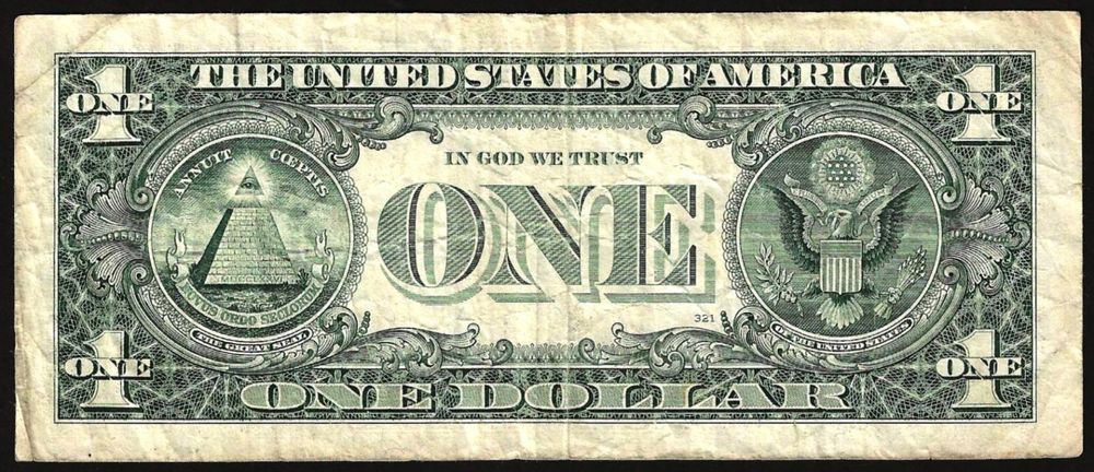 Banknote one Dollar 1995 United States of America (Gebraucht) in Lenk ...