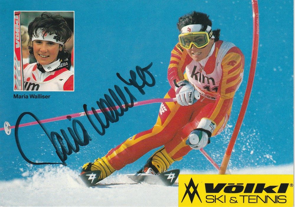 Maria Walliser / Originalautogramm (Gebraucht) in Schwyz für CHF 4 ...