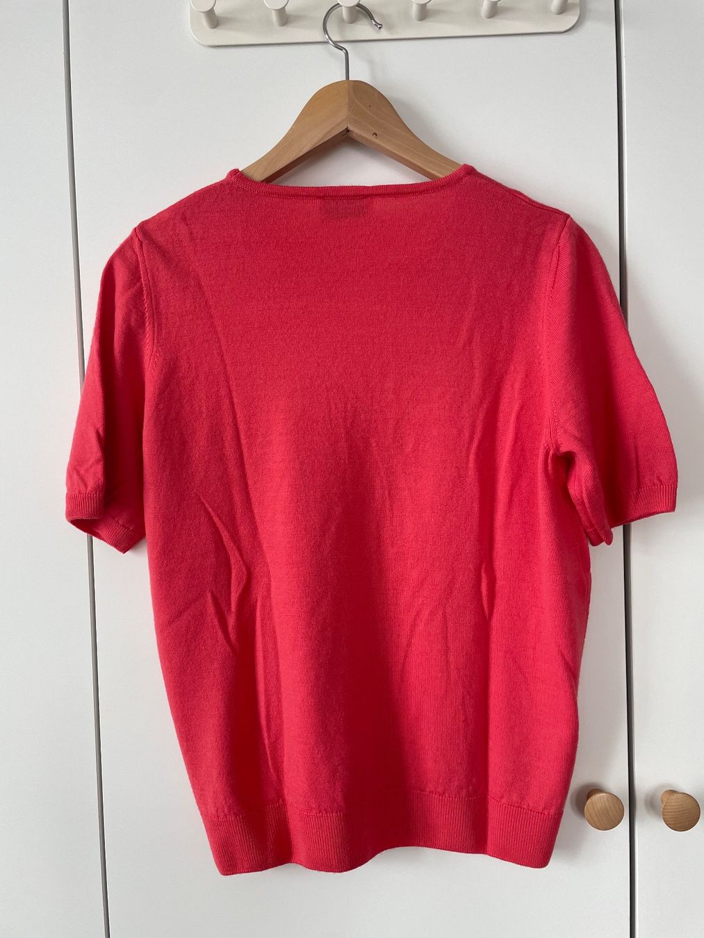 Peter Hahn Kurzarmpullover Gr. 44 (42), Reine Schurwolle (Gebraucht) in ...