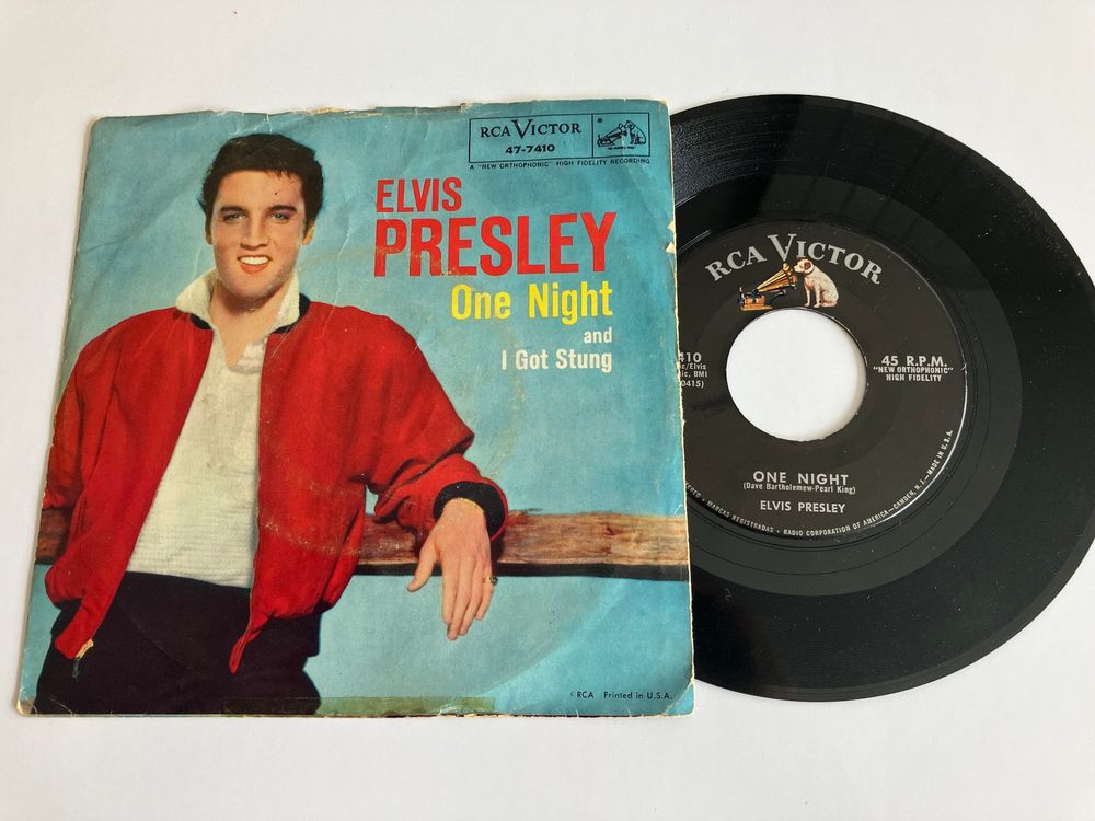 Elvis Presley Single / One Night - USA (Gebraucht) in Nussbaumen AG für ...