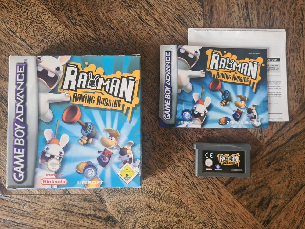 Rayman Raving Rabbids GameBoy Advance GBA OVP (Gebraucht) in Zürich für ...