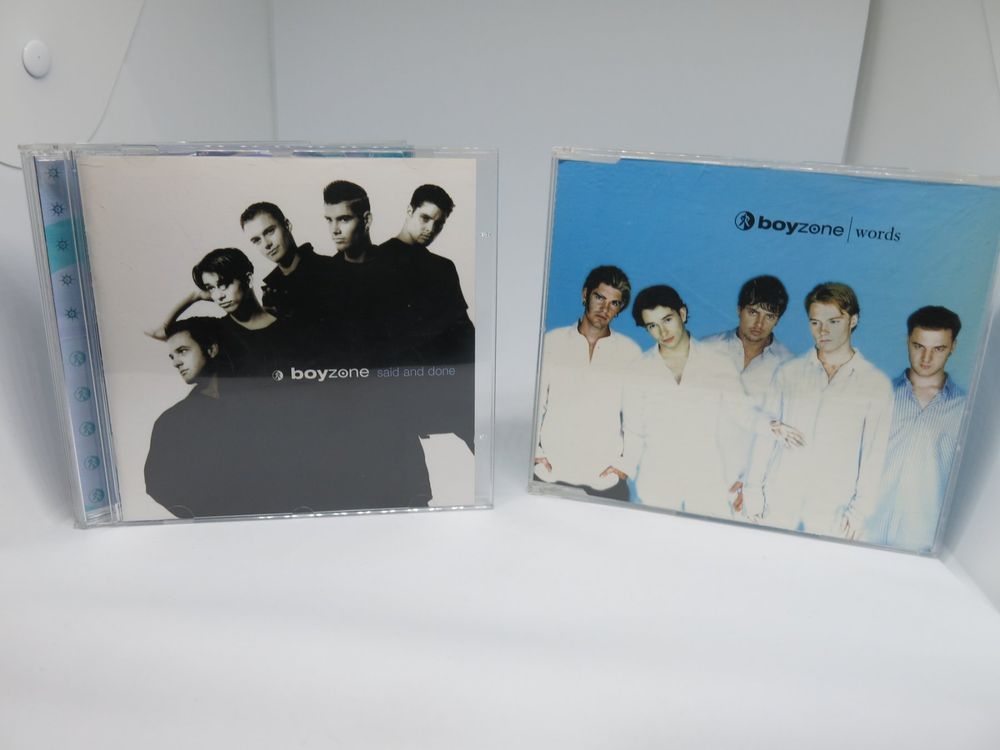 CD + Single: Boyzone: Boyzone – Said And Done + Words (Gebraucht) in ...