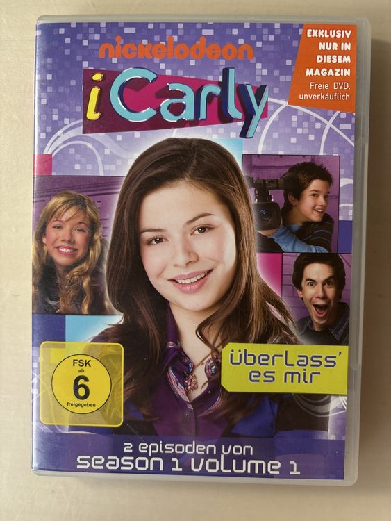 iCarly Staffel 1 Volume 1 DVD - "Überlass' es mir" (0405) (Gebraucht ...