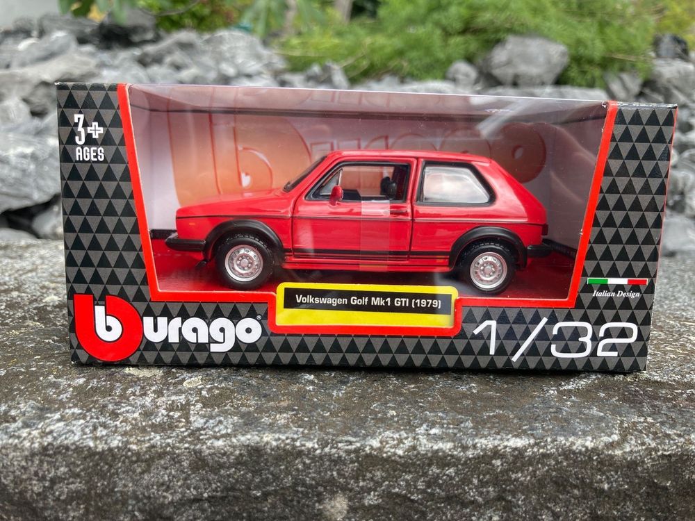 VW Golf 1 GTI 1:32 rot oder schwarz (Neu und originalverpackt) in ...