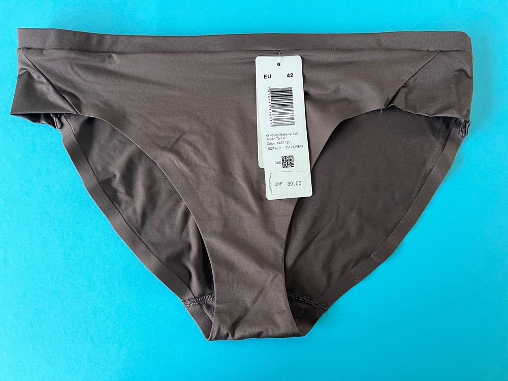 Slip Tai, Body Make-up Soft Touch, Triumph, Gr.42, grau/brau (Neu und ...